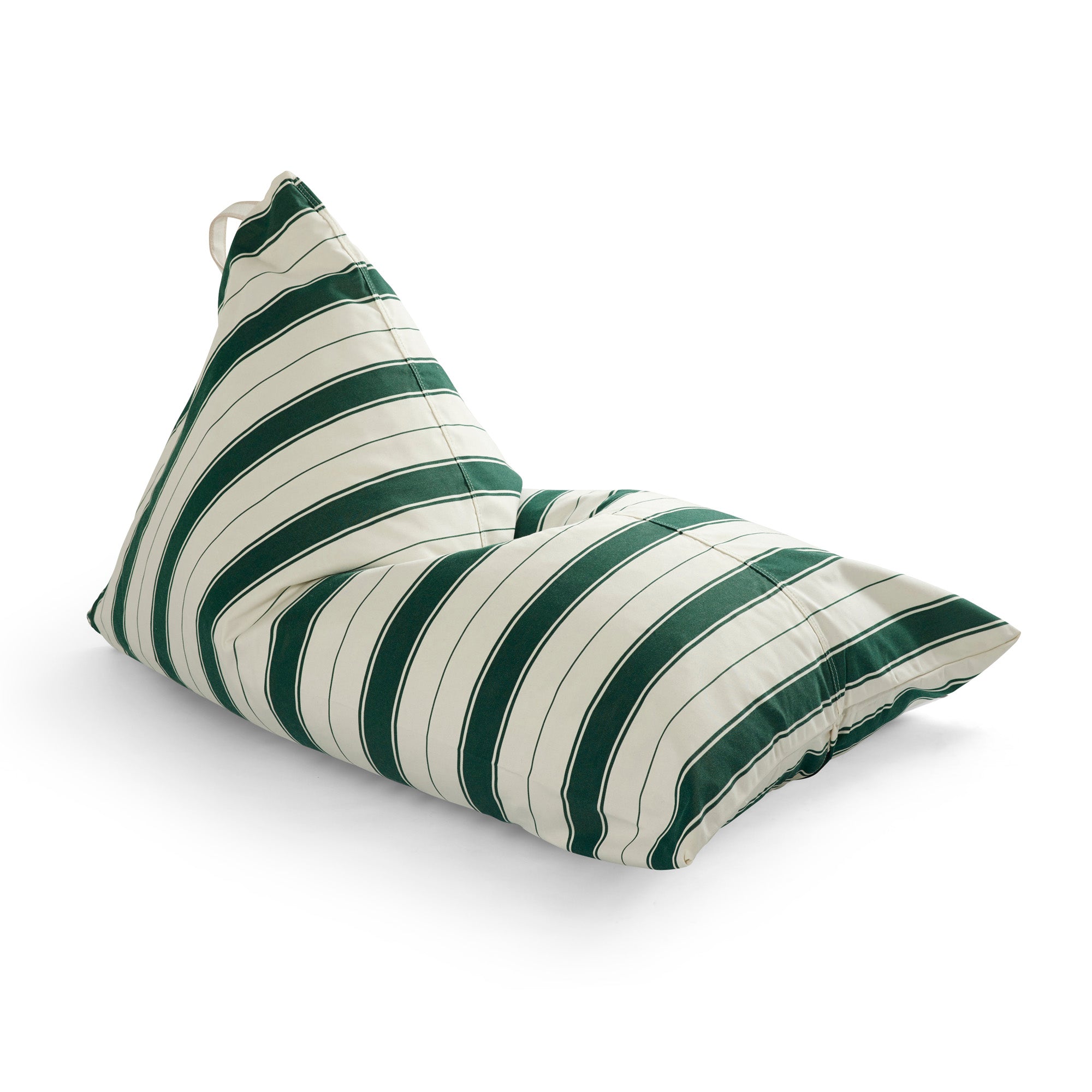 Bean Bag - Al Mare Stripe Forest – Basil Bangs