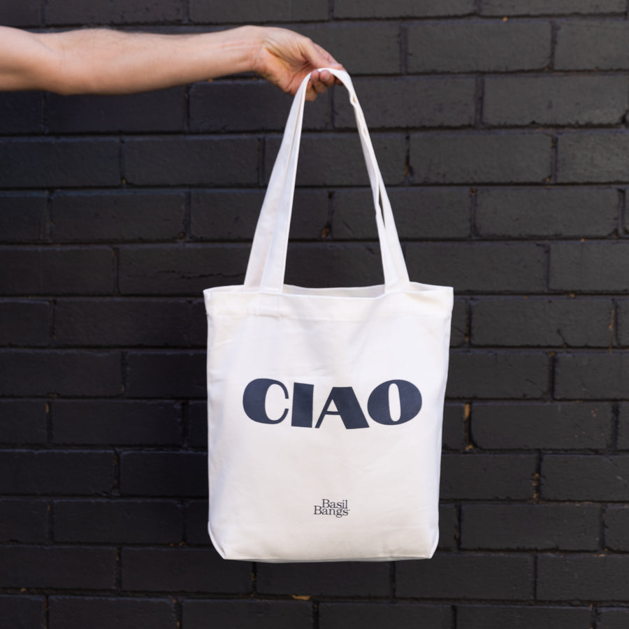 Ciao Carry Tote - Cream – Basil Bangs