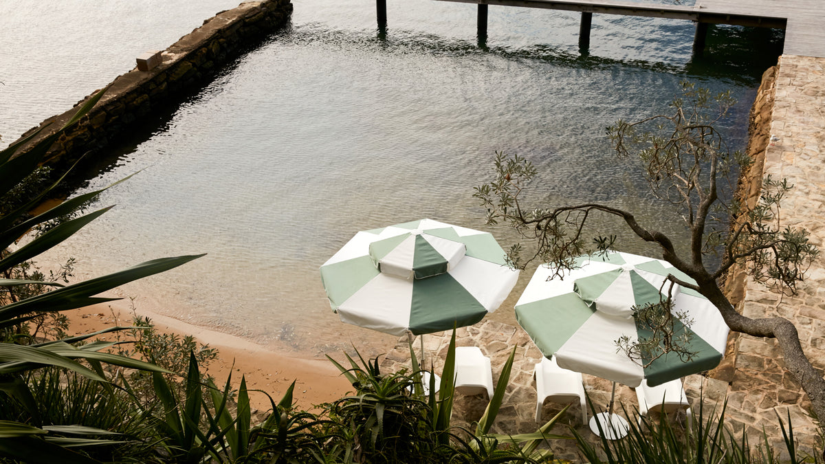 Straight Valance Patio Umbrellas | Elegance and Functionality by Basil ...